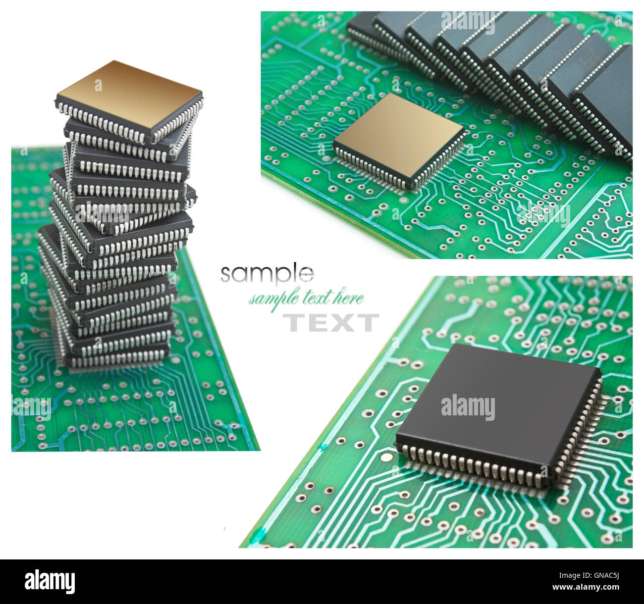 chip on the board Stock Photo - Alamy