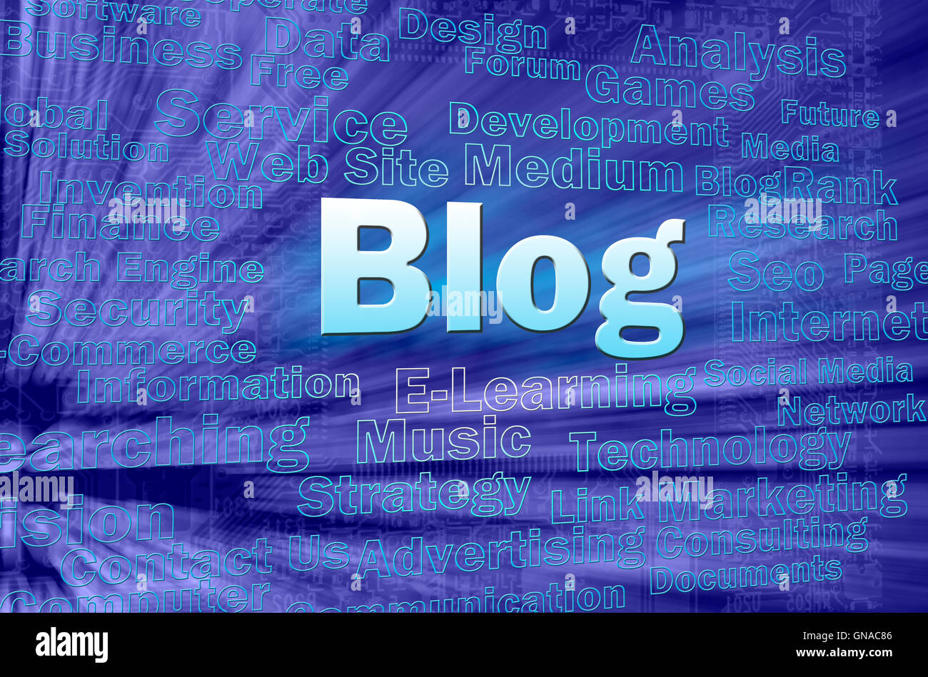 Medium blog hi-res stock photography and images - Alamy