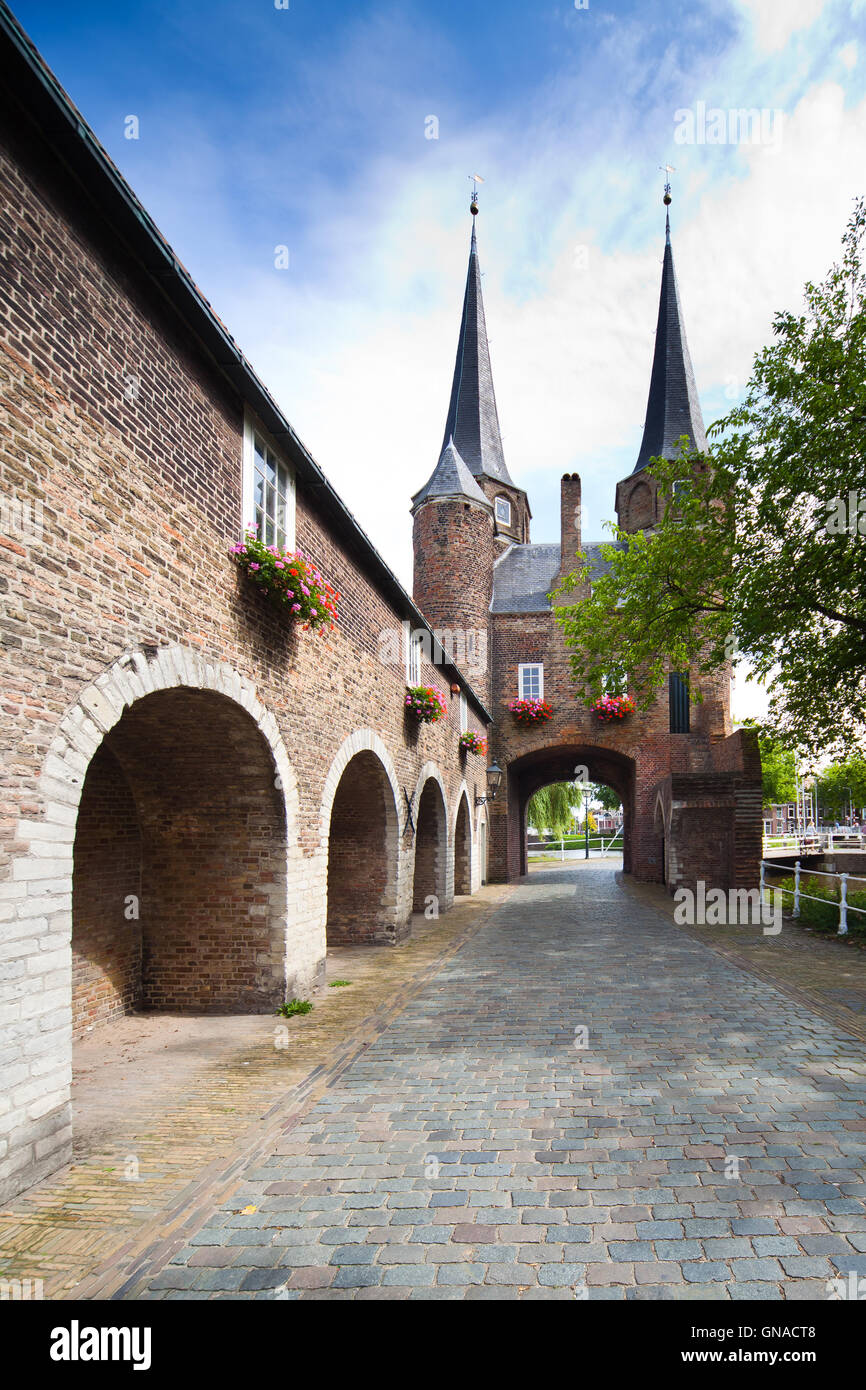 East Gate in Delft - Holland Stock Photo - Alamy