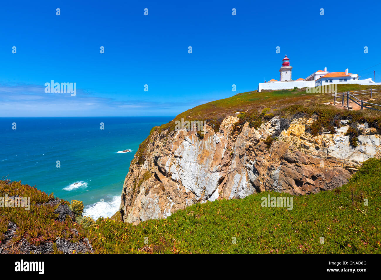 Cabo da Roca, Portugal Stock Photo - Alamy