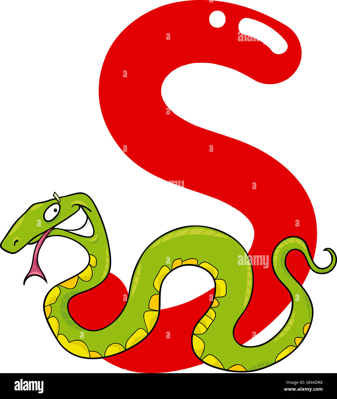 S for snake Stock Photo - Alamy