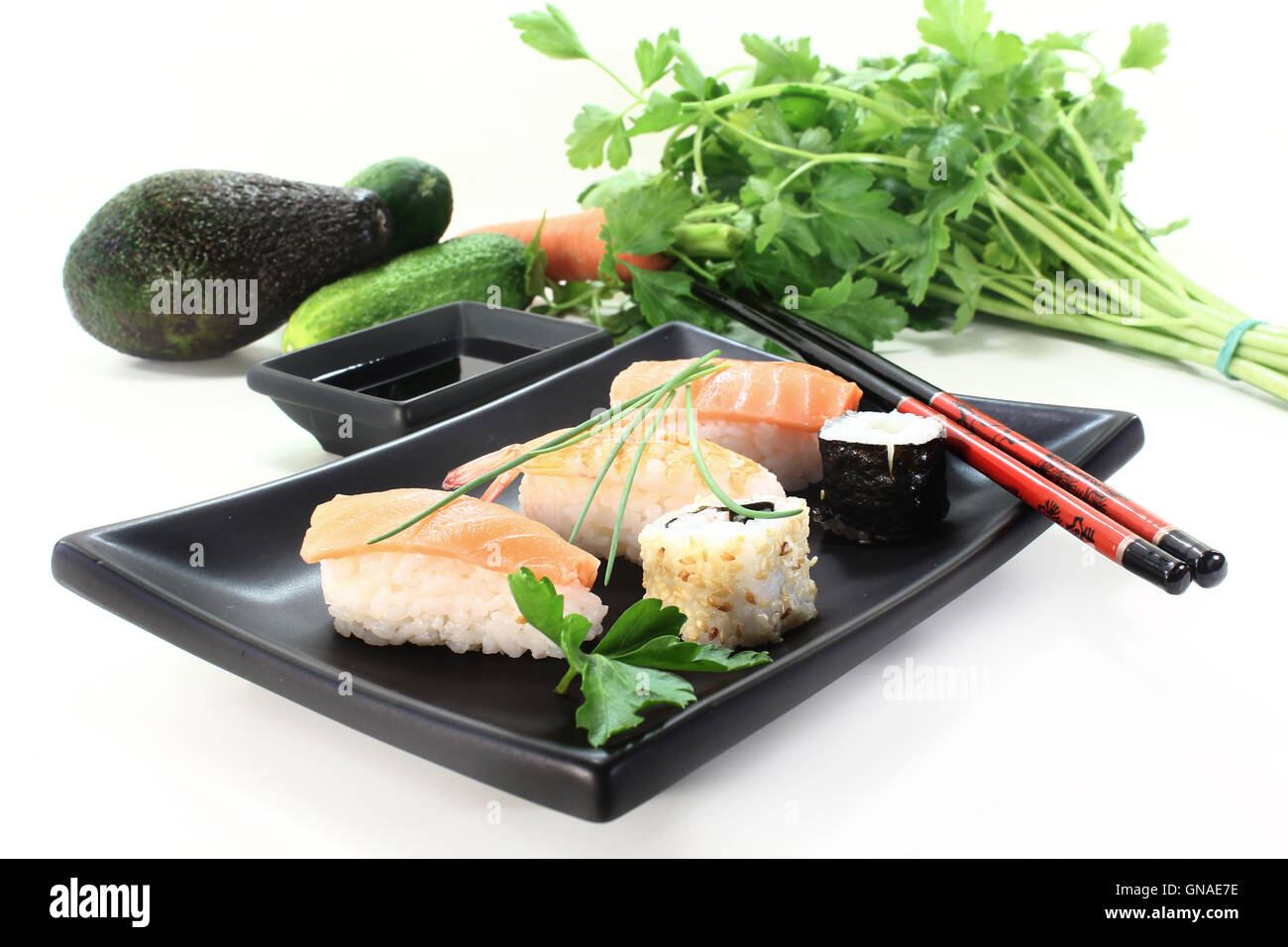 Culture sushi japanese japan hi-res stock photography and images - Alamy