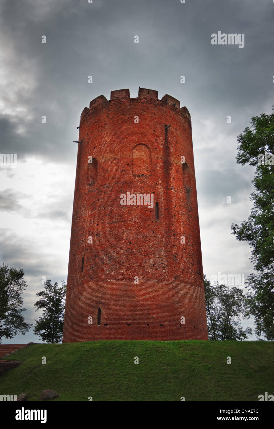 Round towers white hi-res stock photography and images - Alamy