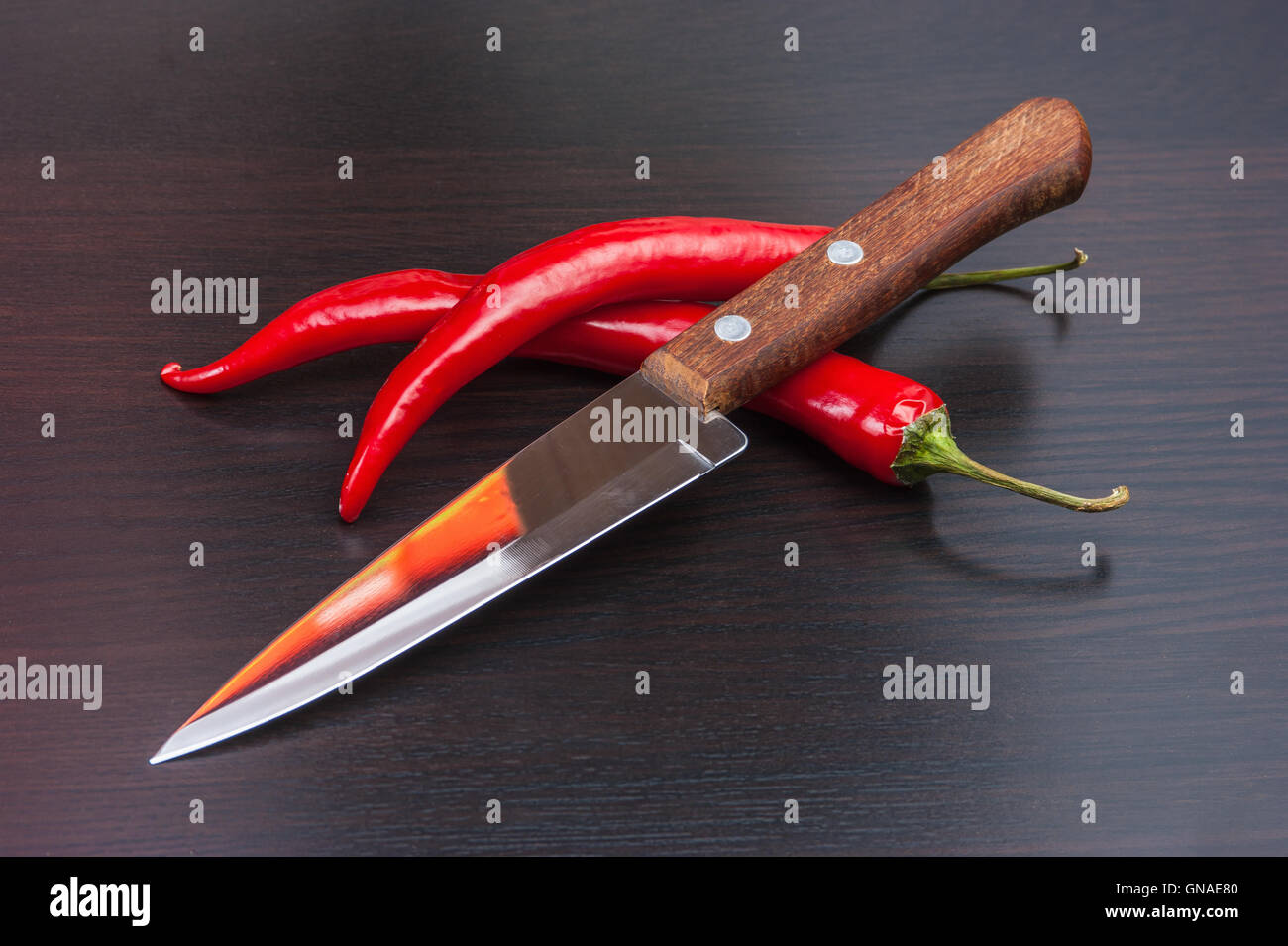 capsicum and cooking utensils Stock Photo - Alamy