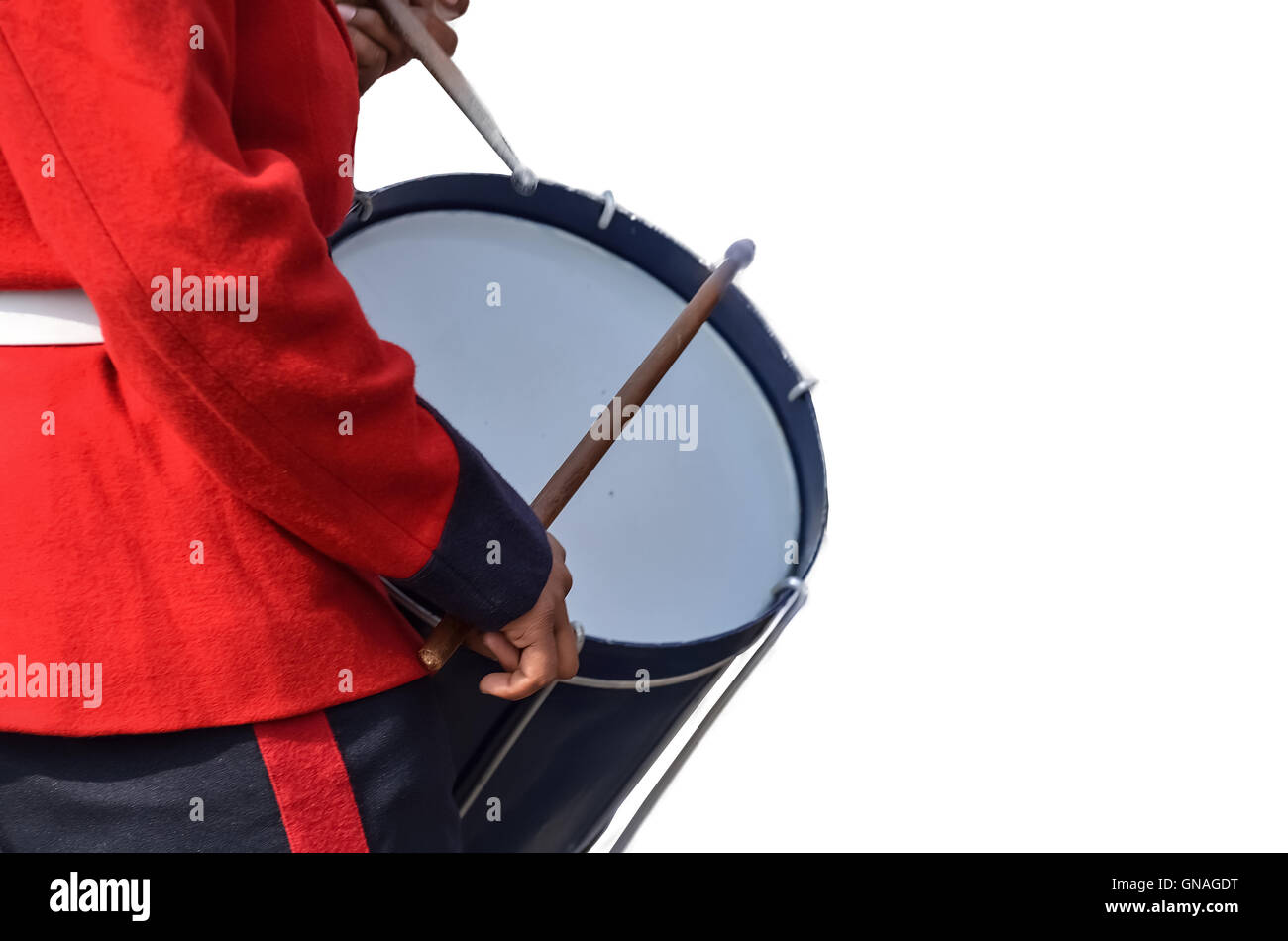 Drummers Parade on street with playing drum Stock Photo - Alamy