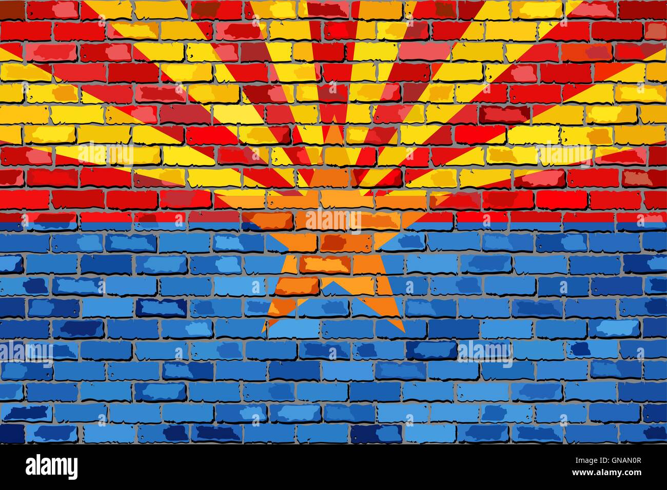 Flag of arizona hi-res stock photography and images - Alamy