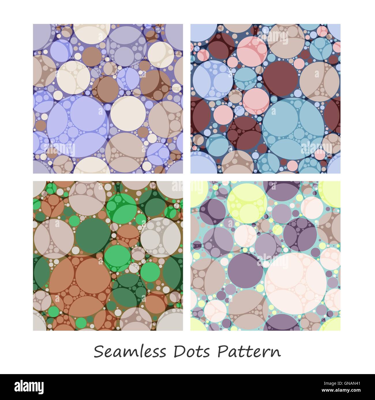 seamless dots pattern Stock Vector Image & Art - Alamy