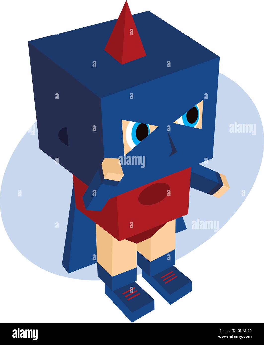 Cartoon isometric hi-res stock photography and images - Alamy