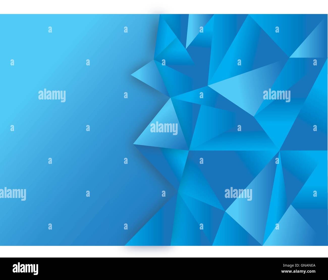 blue polygon background Stock Vector Image & Art - Alamy