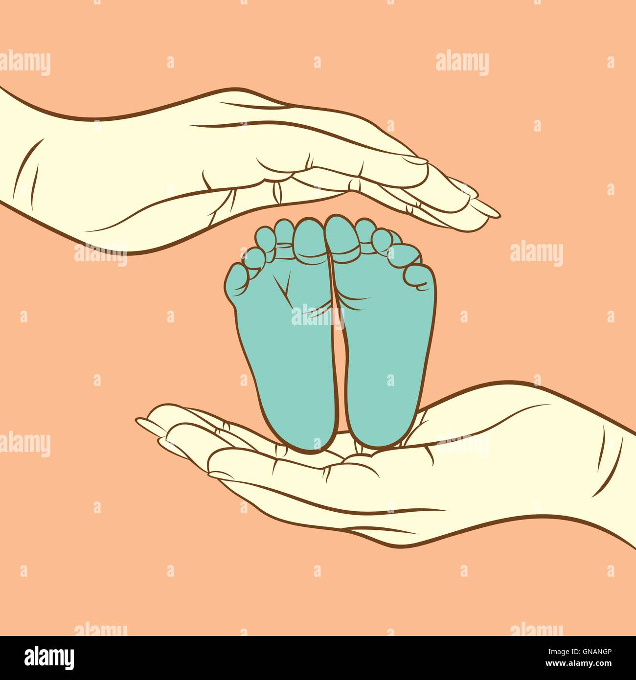 baby care concept design Stock Vector Image & Art - Alamy