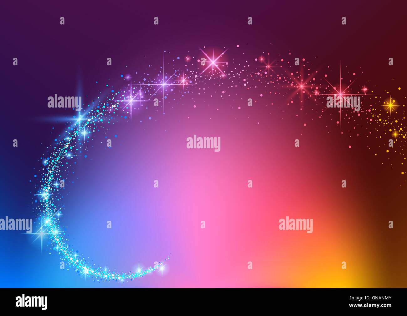 Colorful Sparkling Stream Effect Stock Vector Image & Art - Alamy