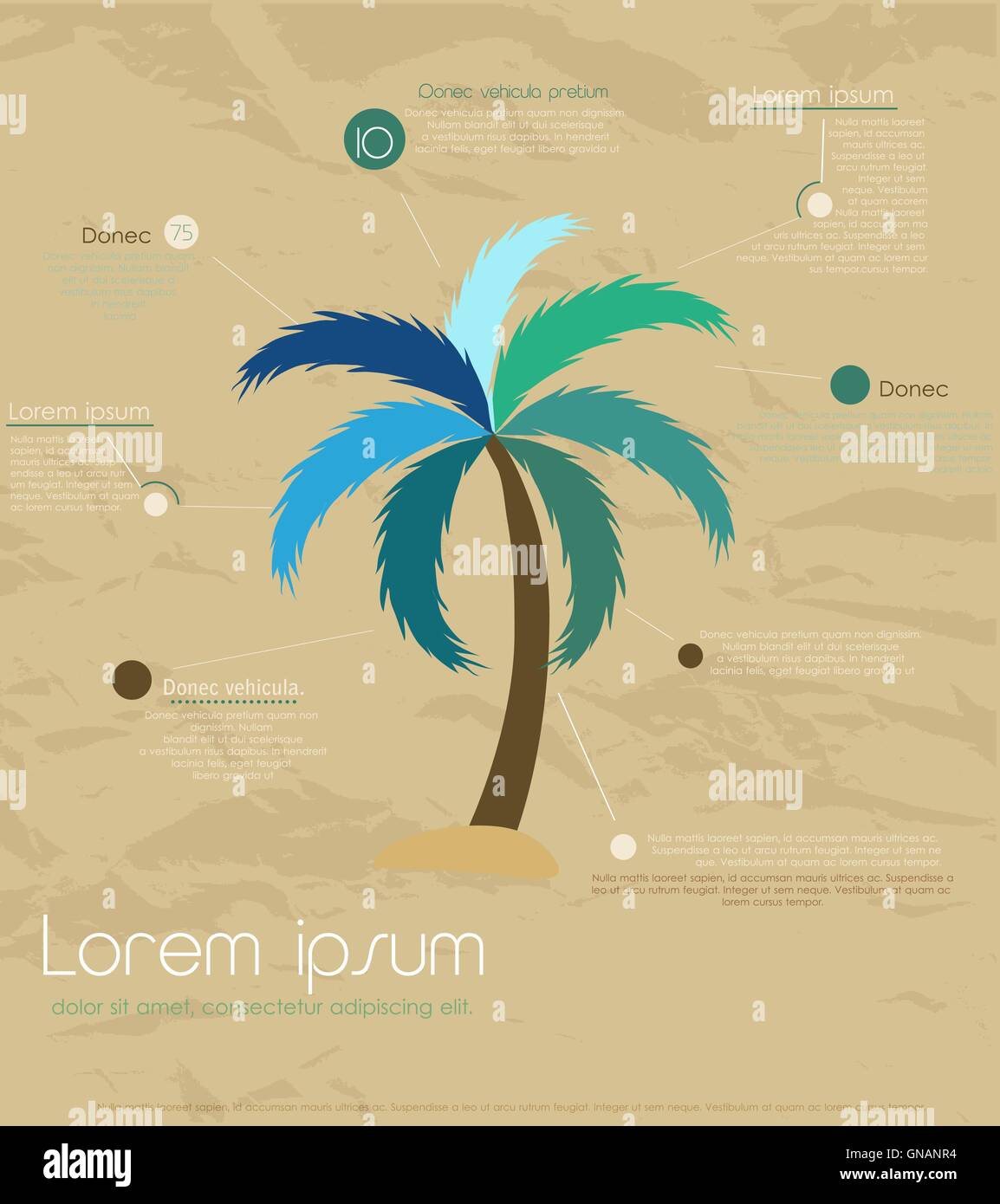 Vintage sea vacation poster Stock Vector Image & Art - Alamy