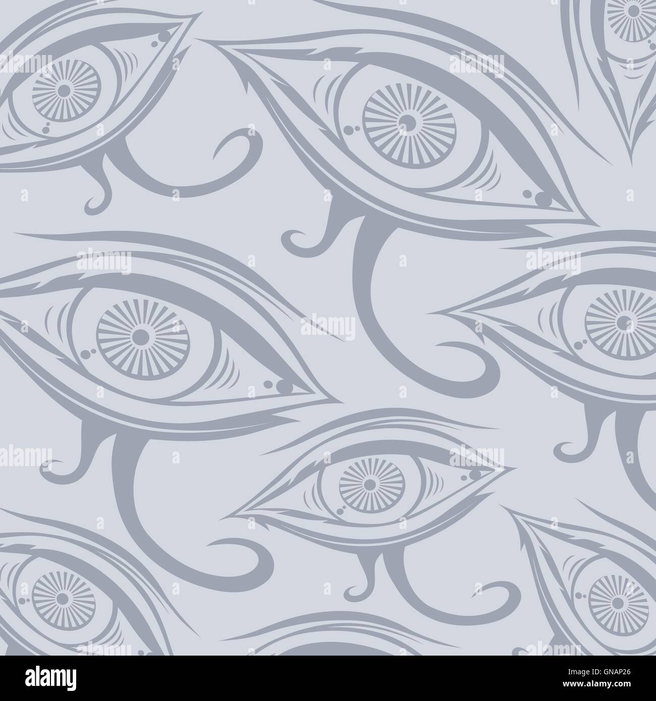 Egyptian amulet eye horus Stock Vector Images - Alamy