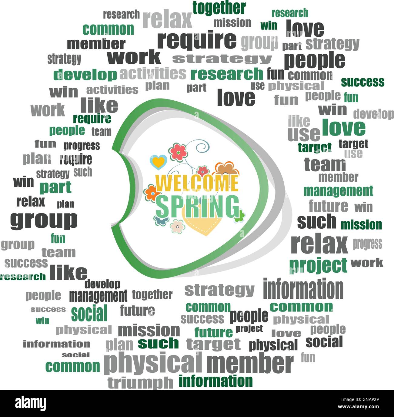 Welcome Spring Holiday Card. Welcome Spring Vector. Love background ...