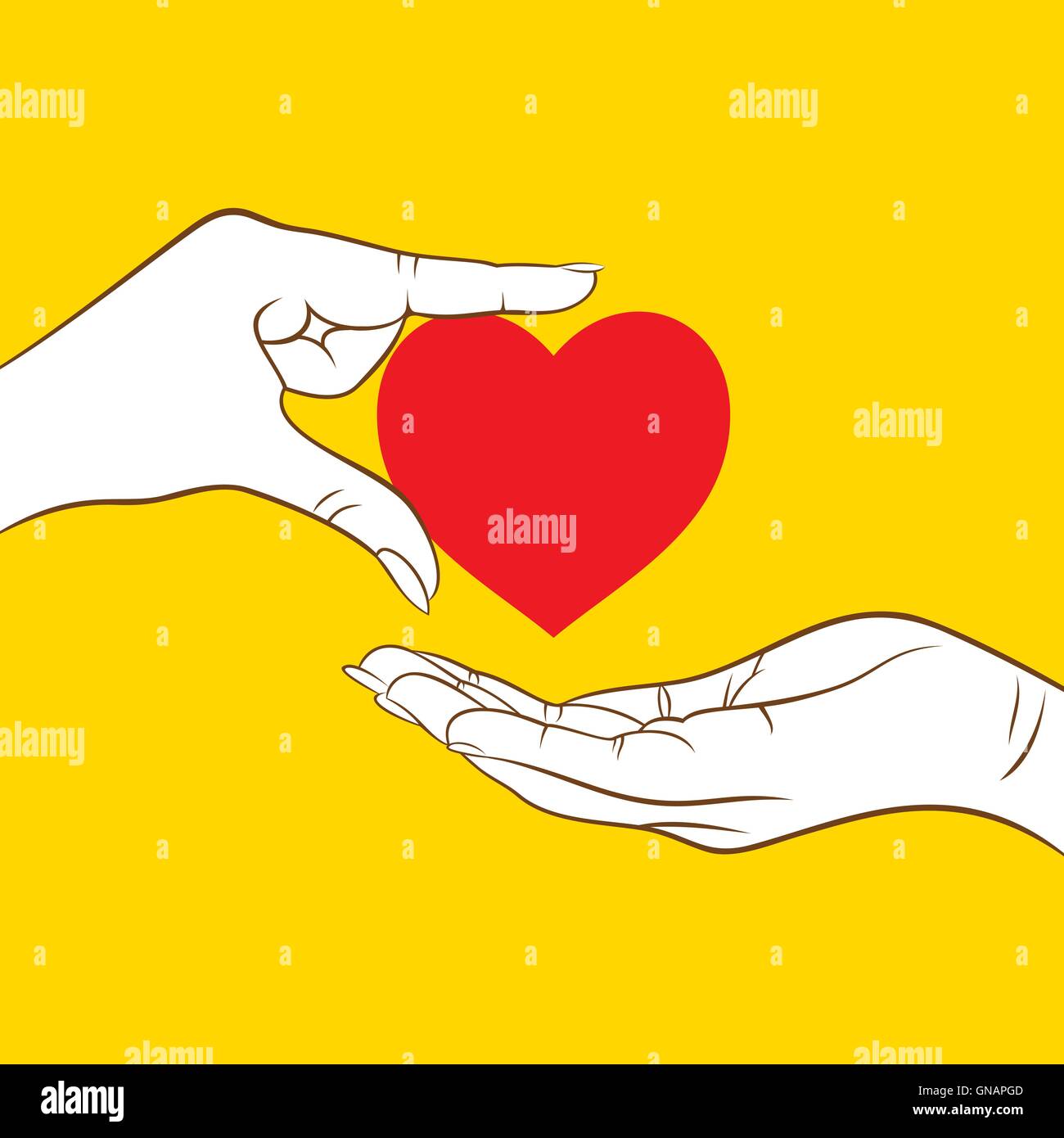 Showing Love To Others Clipart Heart