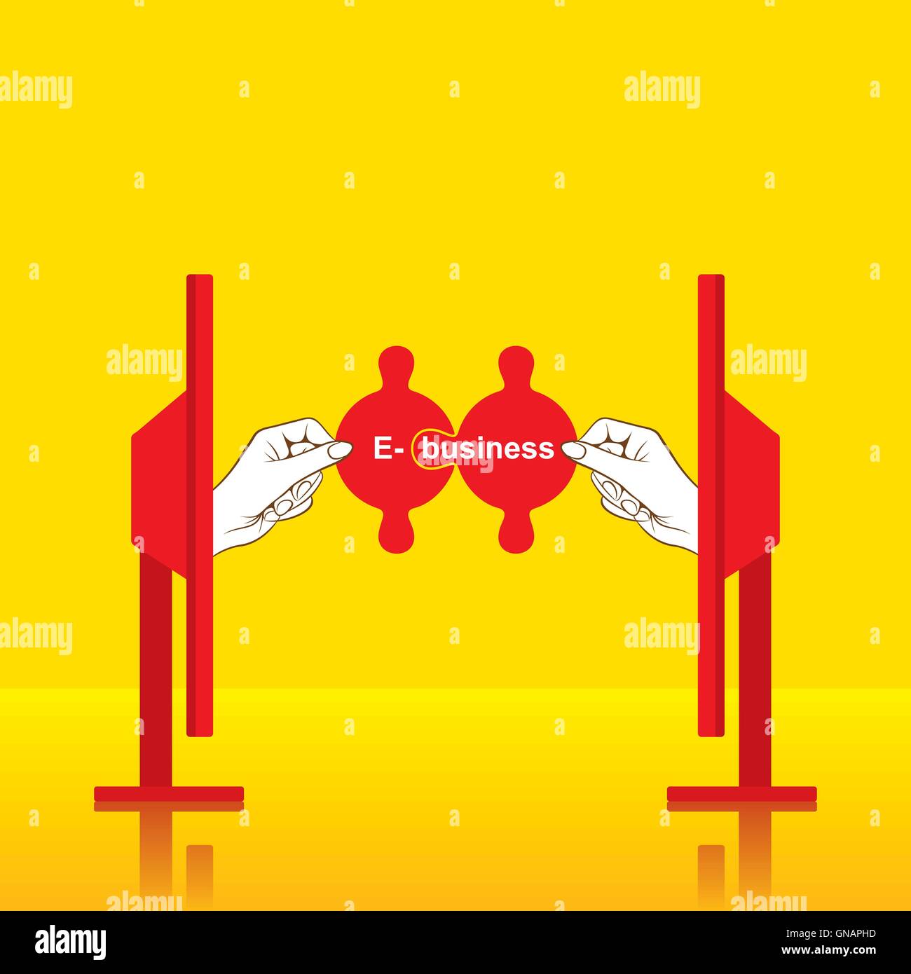 Strategy web concept business Stock Vector Images - Alamy