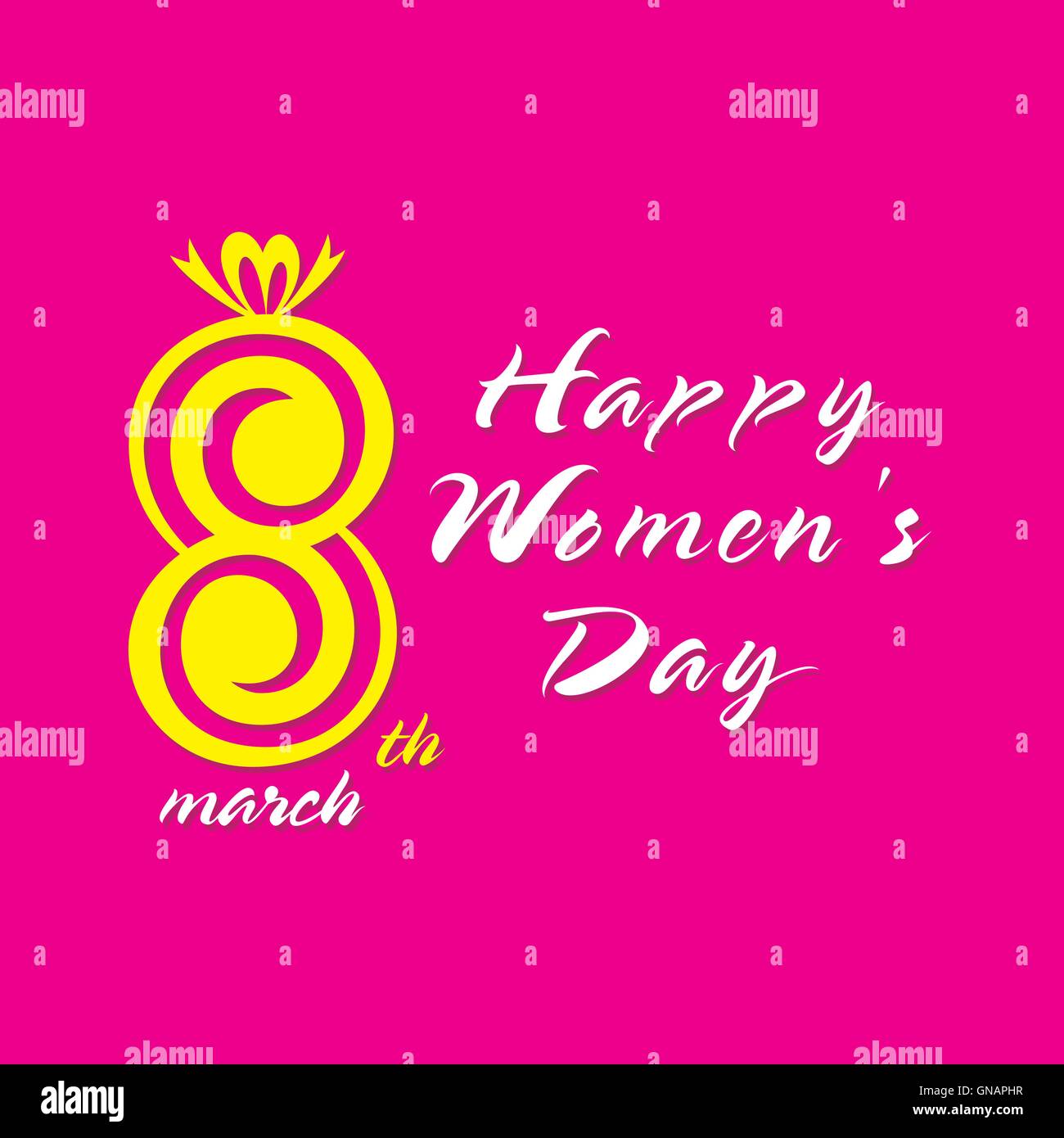 happy womens day banner design vector Stock Vector Image & Art - Alamy