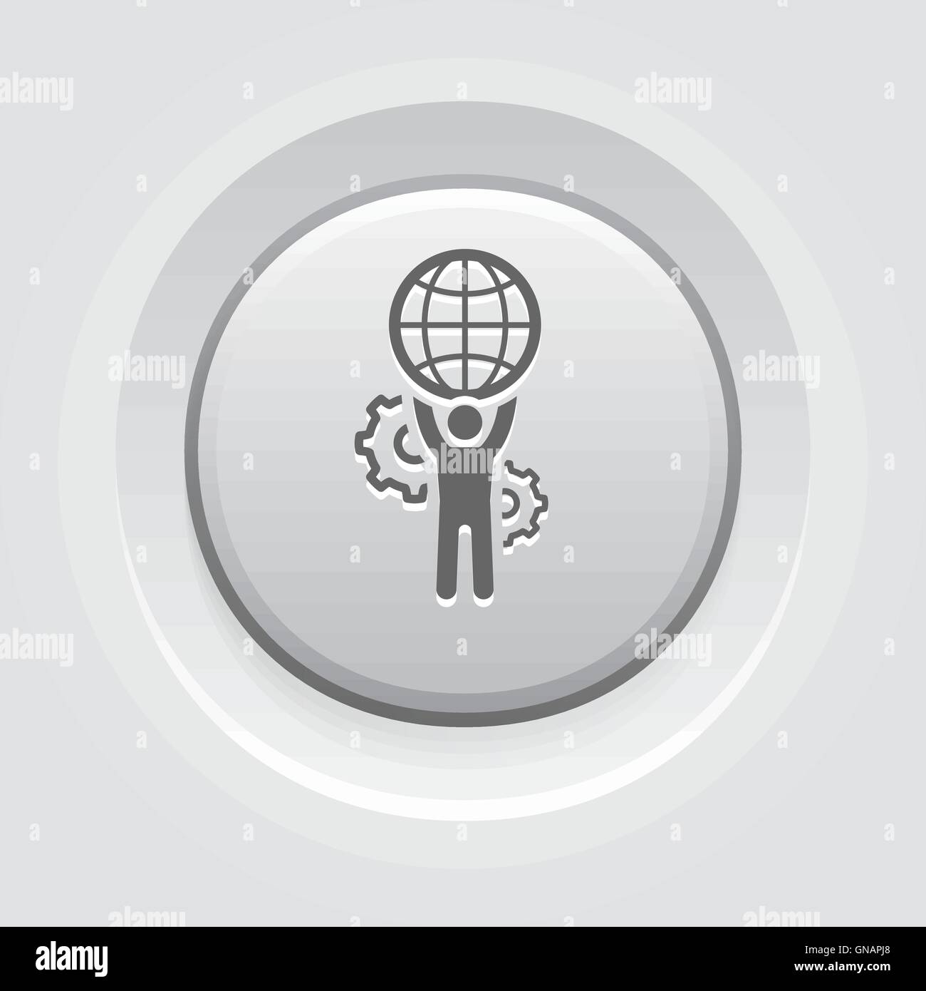 Global Support Icon Stock Vector Image & Art - Alamy