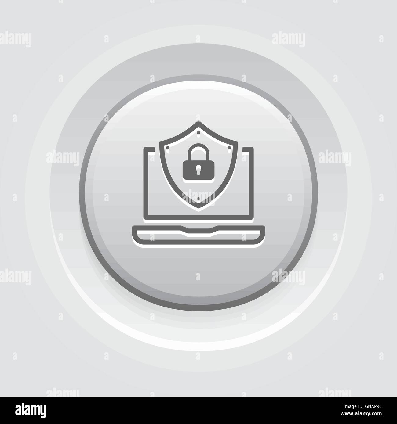 Internet Security Icon Stock Vector Image & Art - Alamy