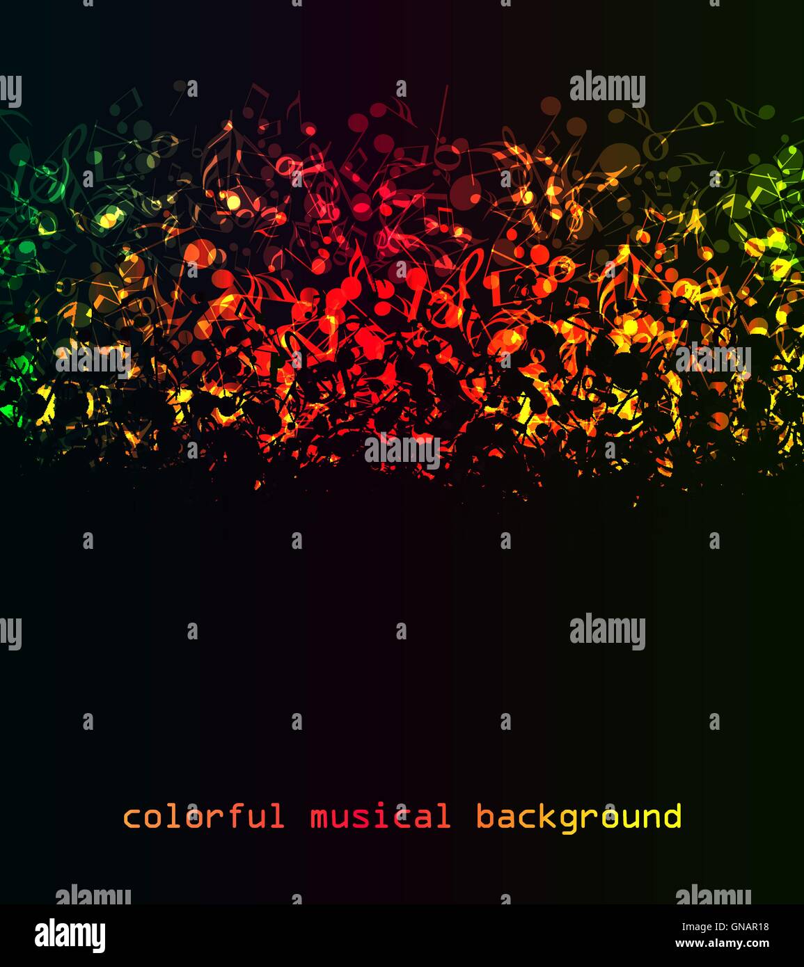 Colorful musical background Stock Vector Image & Art - Alamy