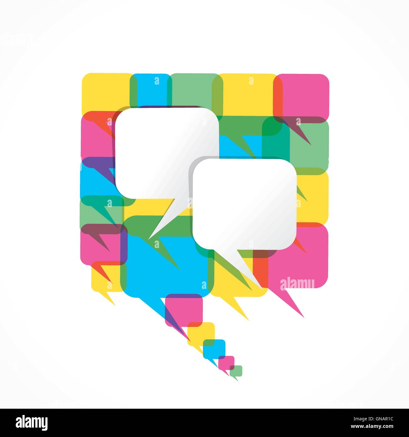 Colorful bubble design hi-res stock photography and images - Alamy