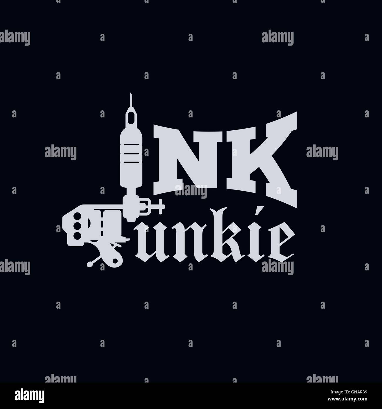 Tattoo studio logo hi-res stock photography and images - Alamy