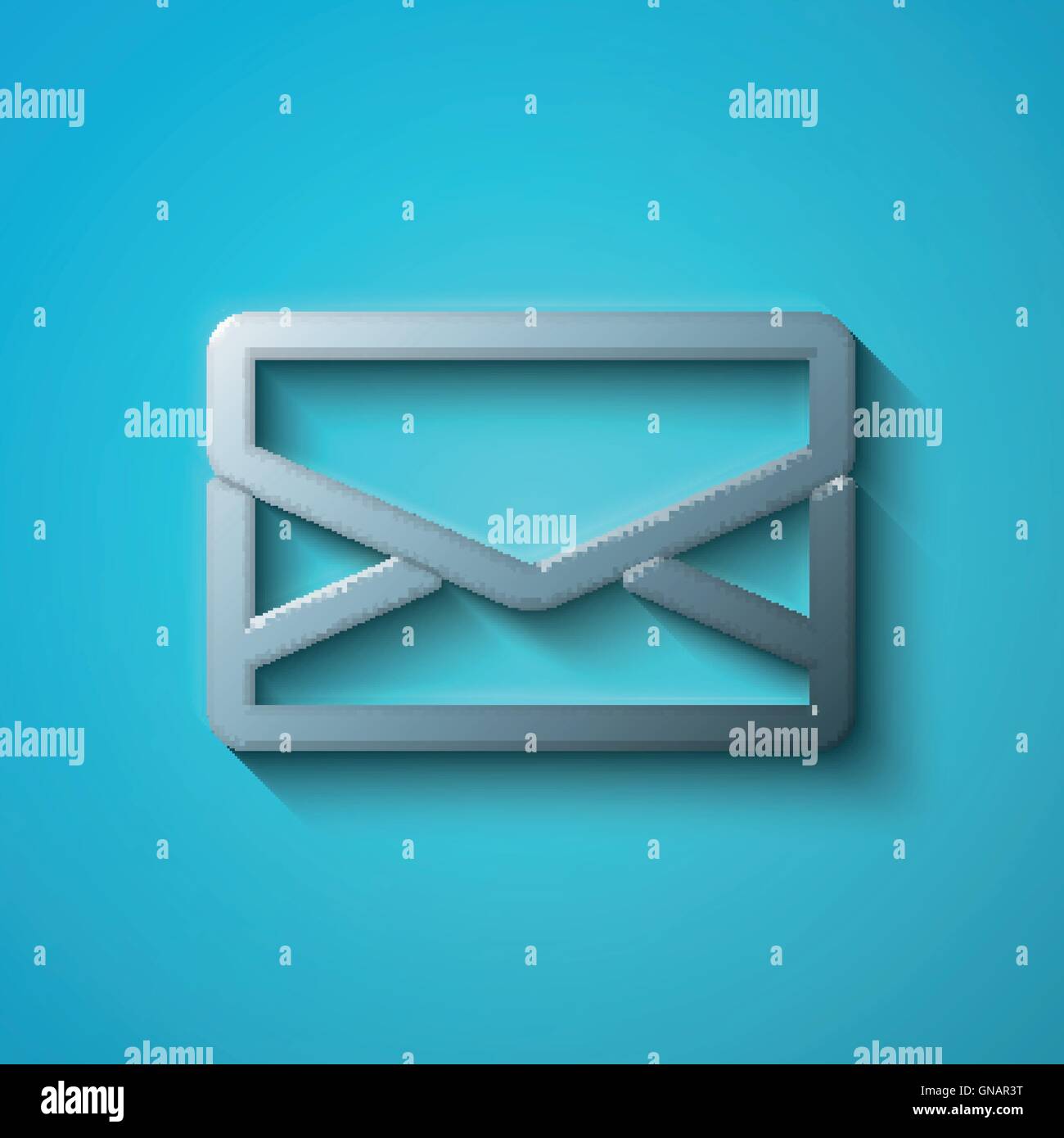 Email icon vector hi-res stock photography and images - Alamy