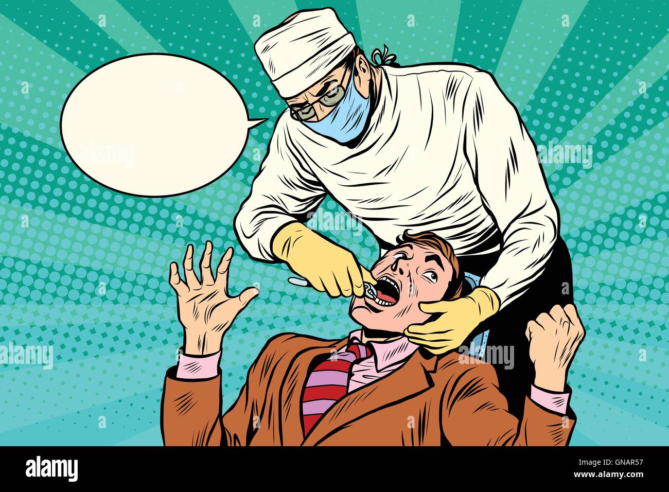 Dentist cartoon Stock Vector Images - Alamy