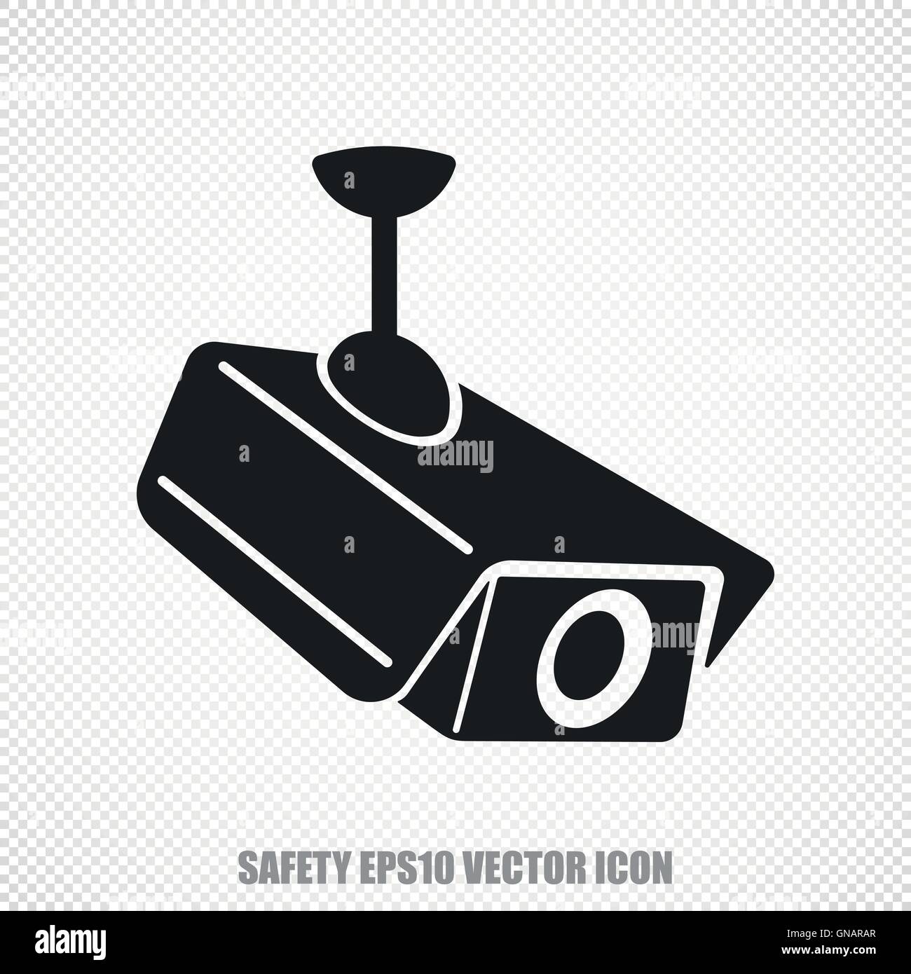 Safety vector Cctv Camera icon. Modern flat design Stock Vector Image ...