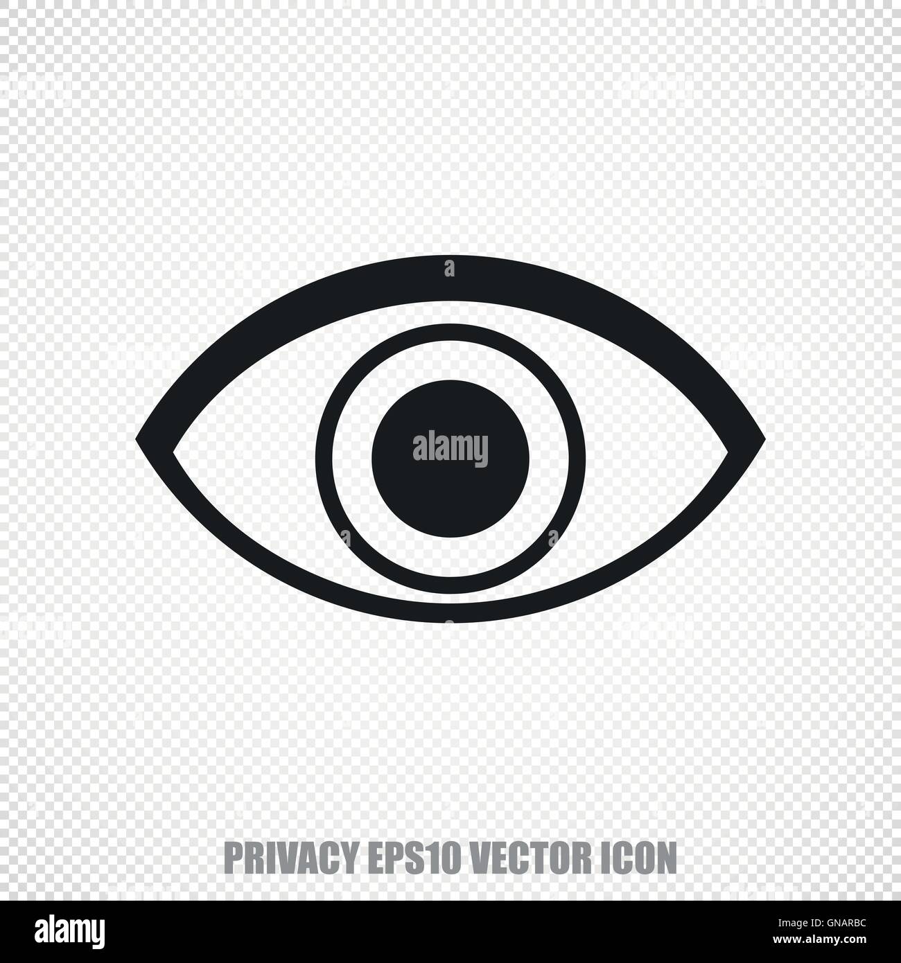 Safety vector Eye icon. Modern flat design Stock Vector Image & Art - Alamy
