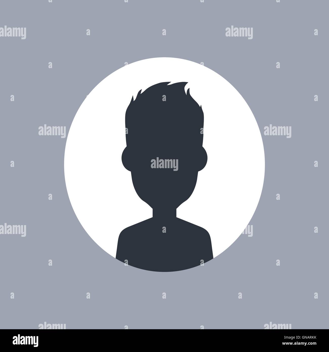 Dark profile mysterious bald hi-res stock photography and images - Alamy