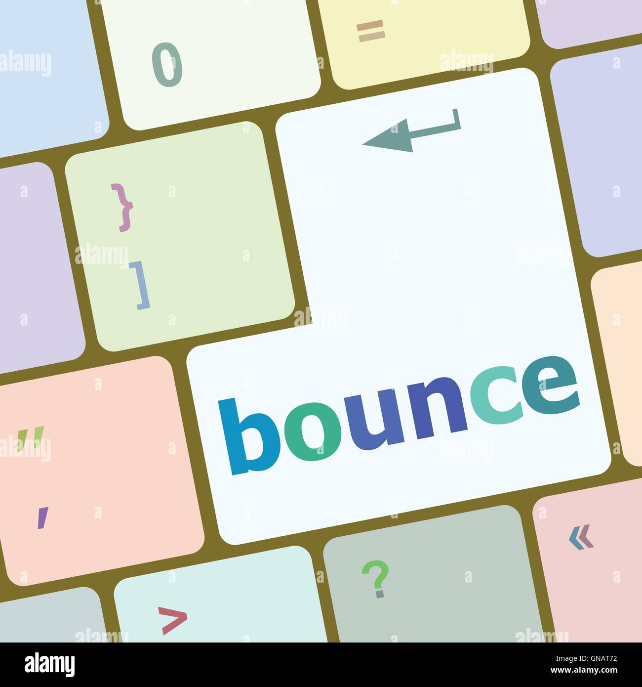 Bounce button on computer hi-res stock photography and images - Alamy