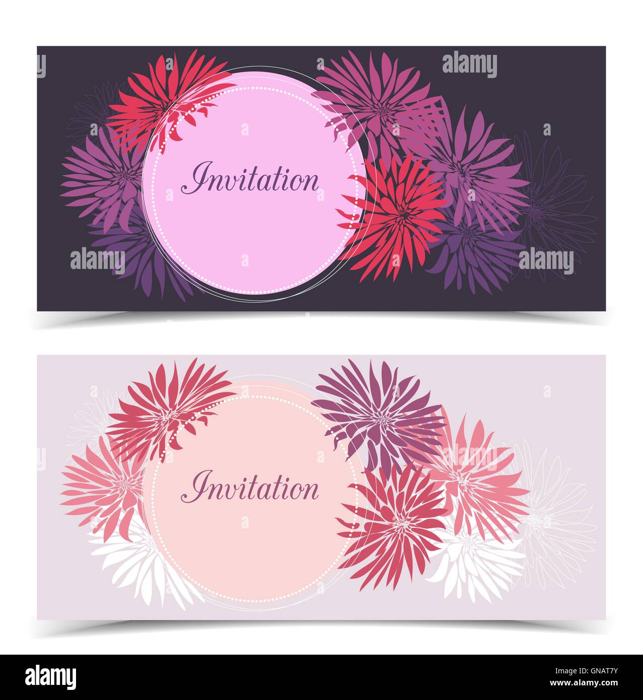 Floral color design Stock Vector Image & Art - Alamy