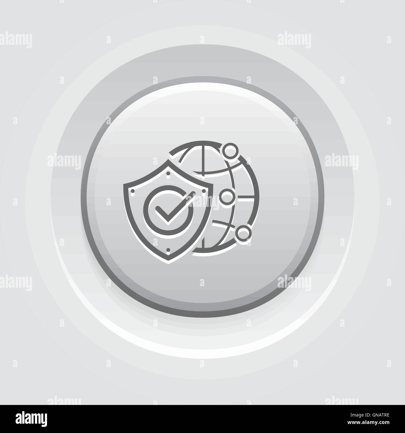 Data protection concept web Stock Vector Images - Alamy