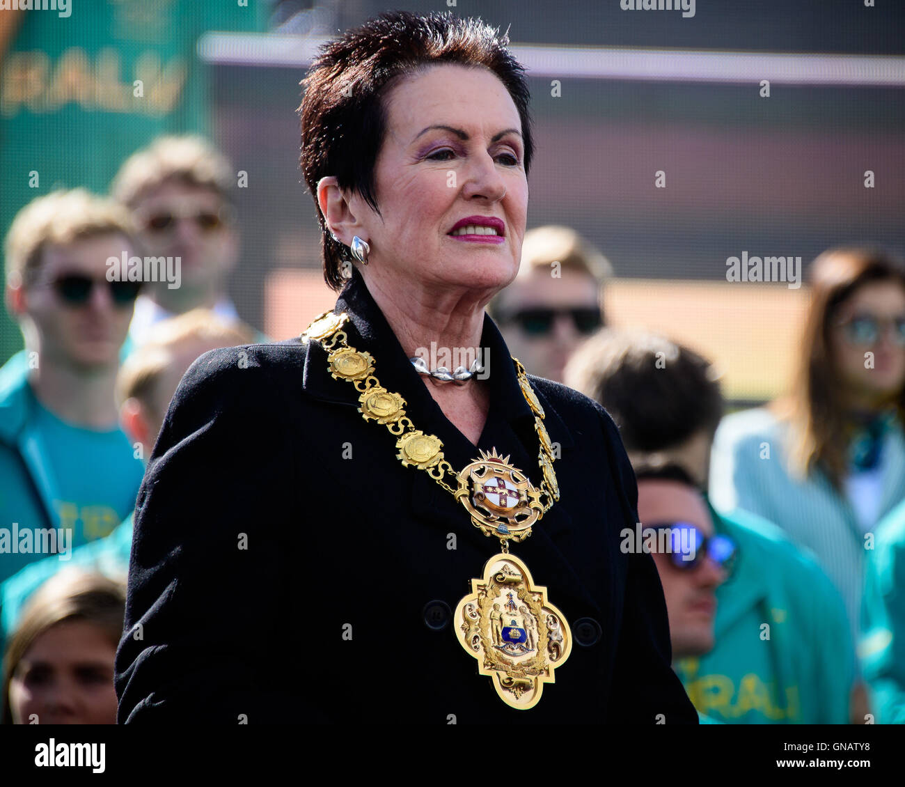 Sydney, Australia. 29th Aug, 2016. City of Sydney Lord Mayor Clover ...