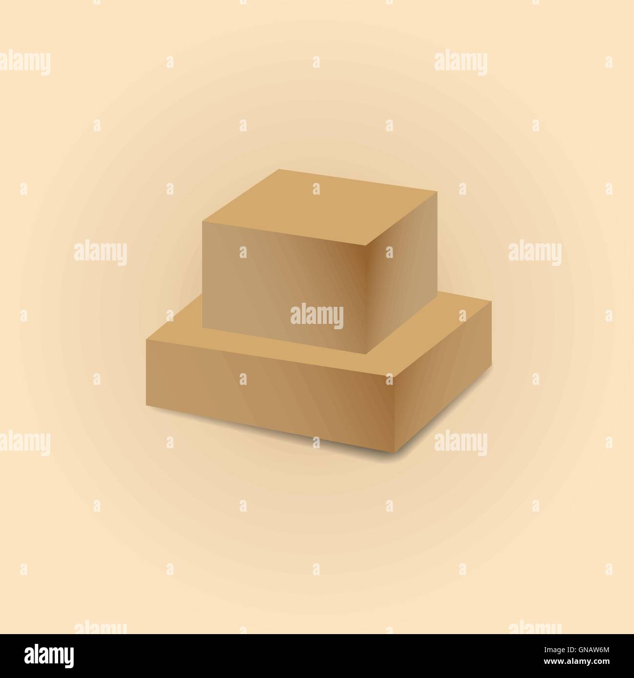 Cardboard boxes, vector illustration Stock Vector Image & Art - Alamy