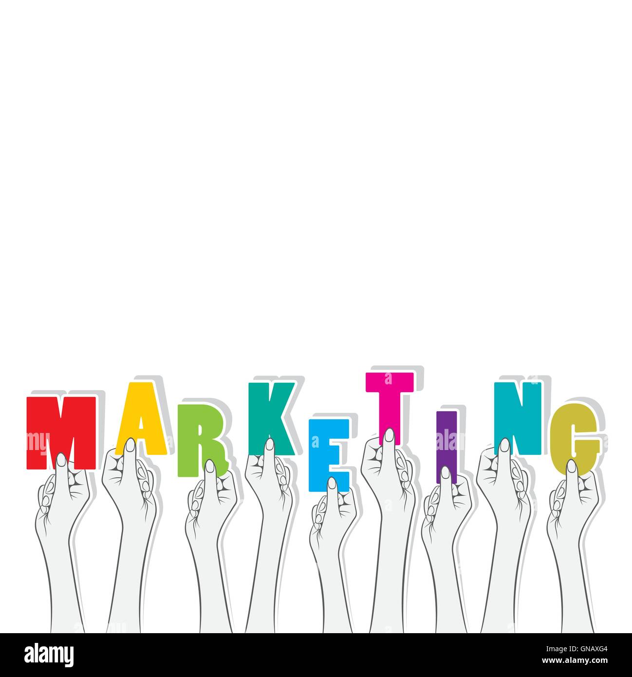 Marketing brand target Stock Vector Images - Alamy