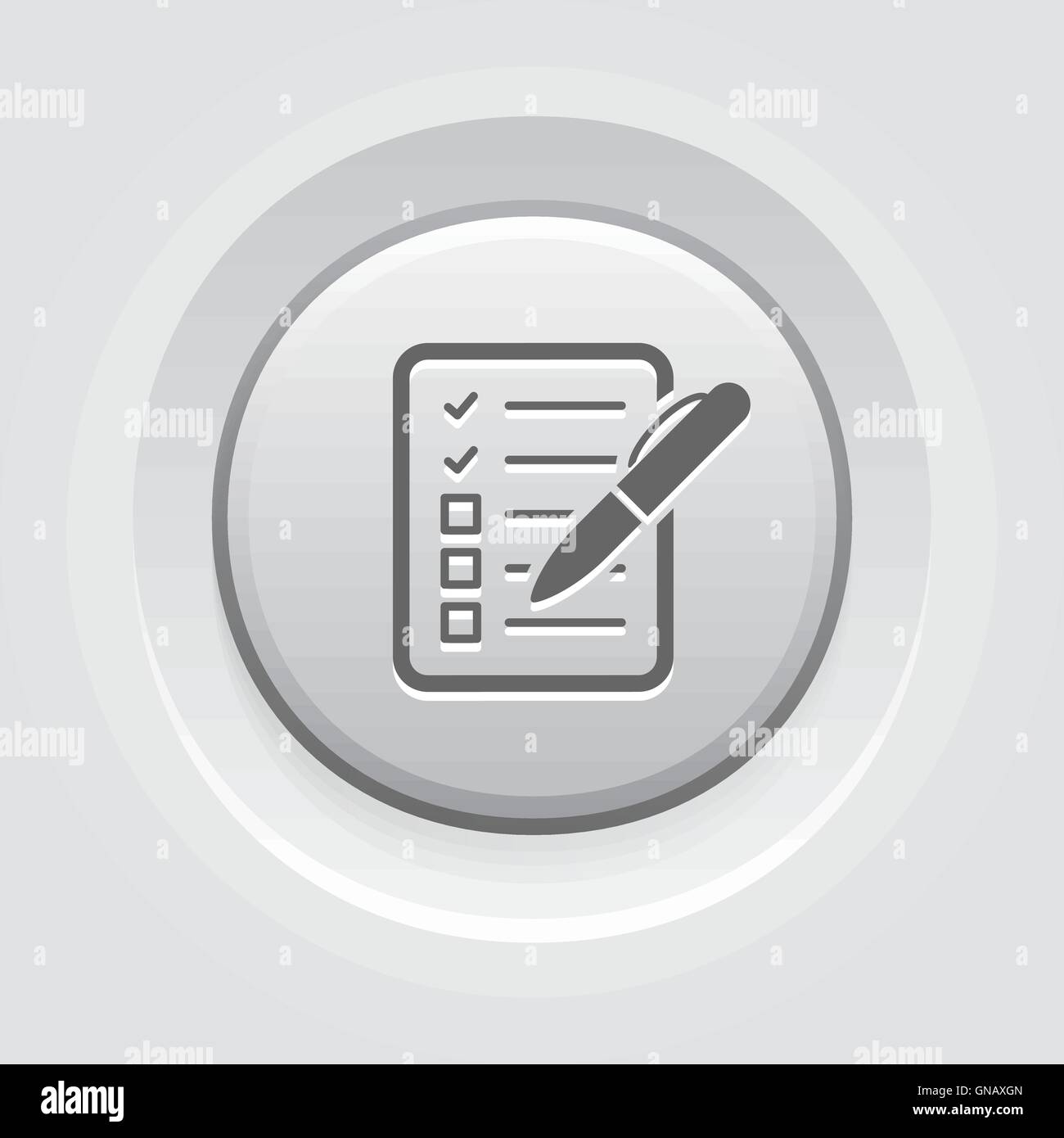 Check List Icon. Business Concept Stock Vector Image & Art - Alamy