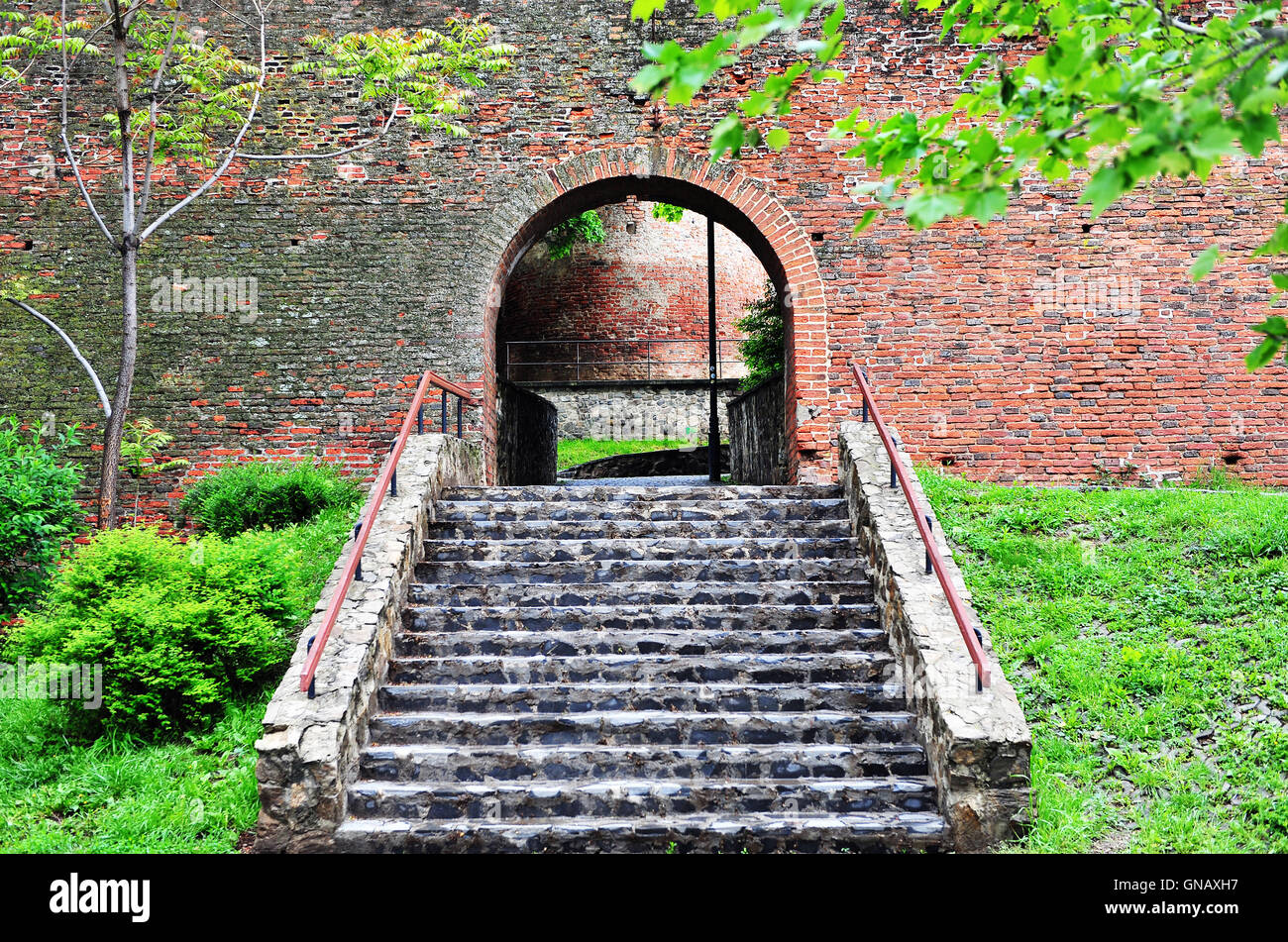 Medieval stairs hi-res stock photography and images - Alamy