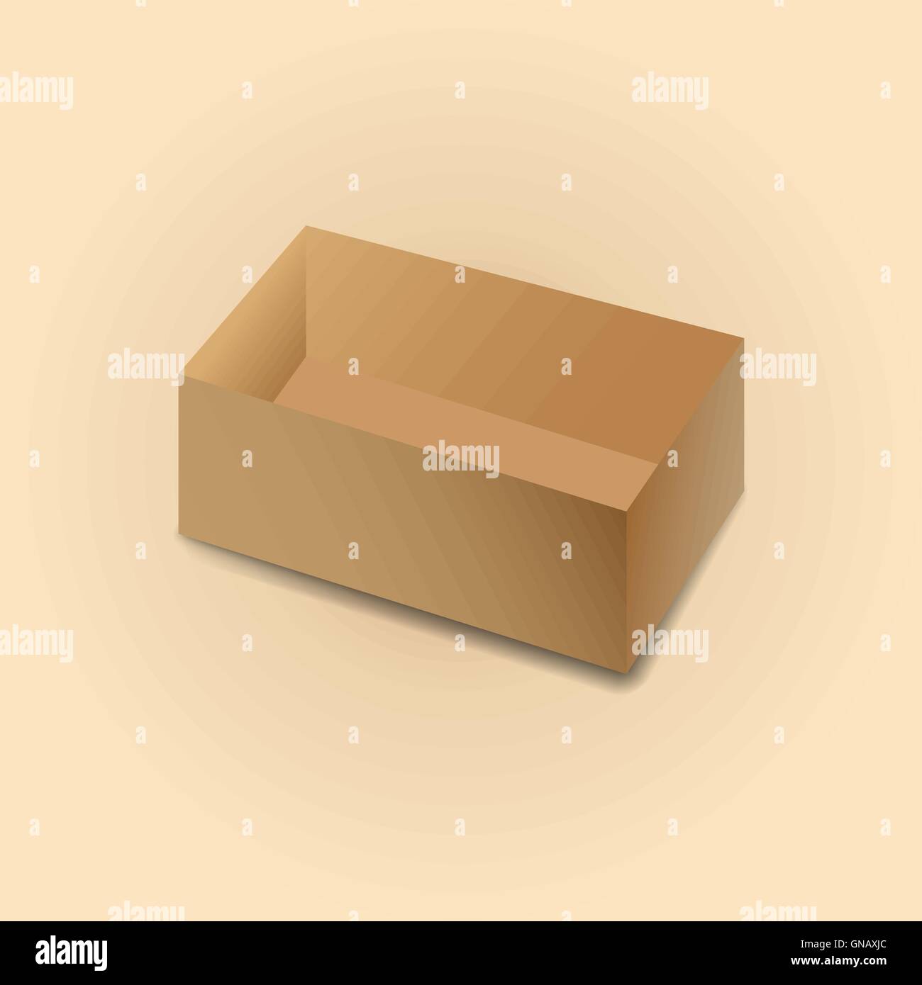 Cardboard box vector illustration Stock Vector Image & Art - Alamy