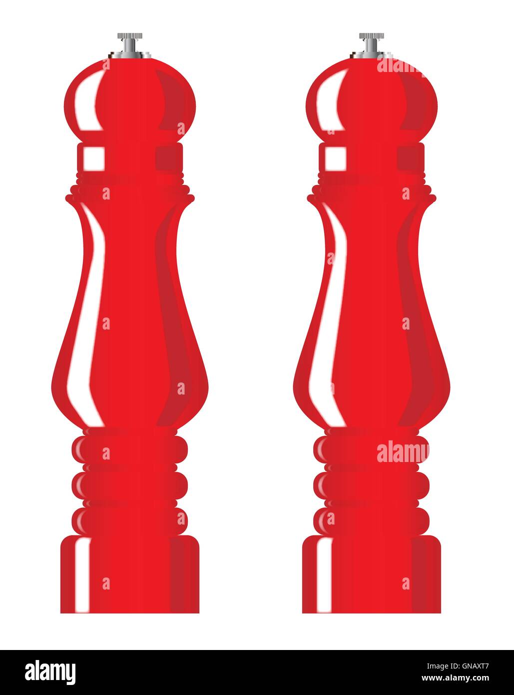 Pepper shaker vector isolated Stock Vector Images - Alamy