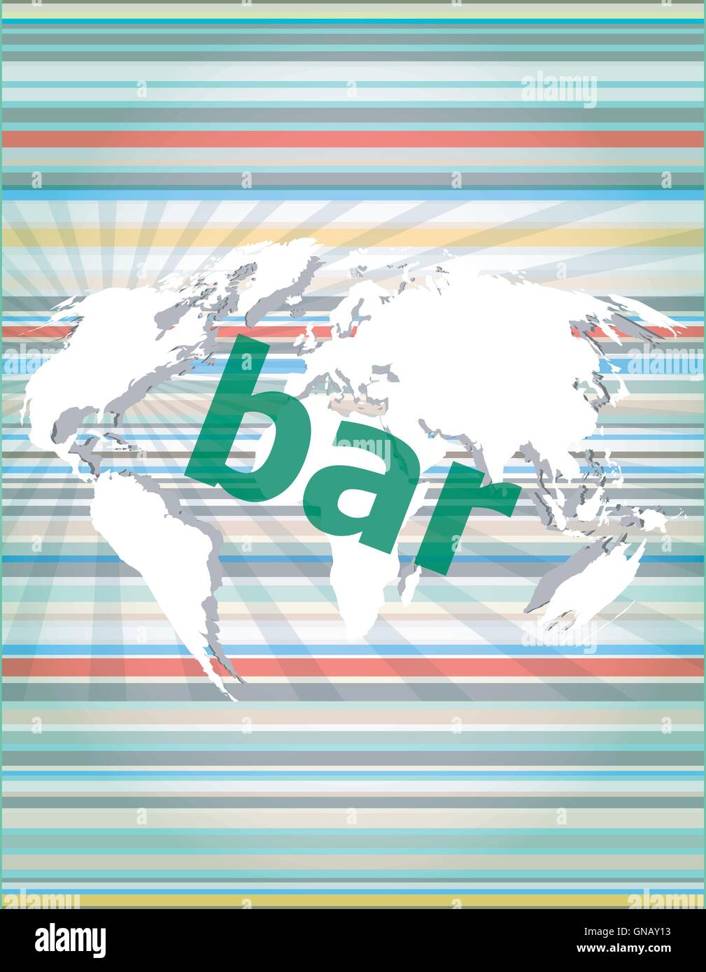 bar, hi-tech background, digital business touch screen vector quotation ...