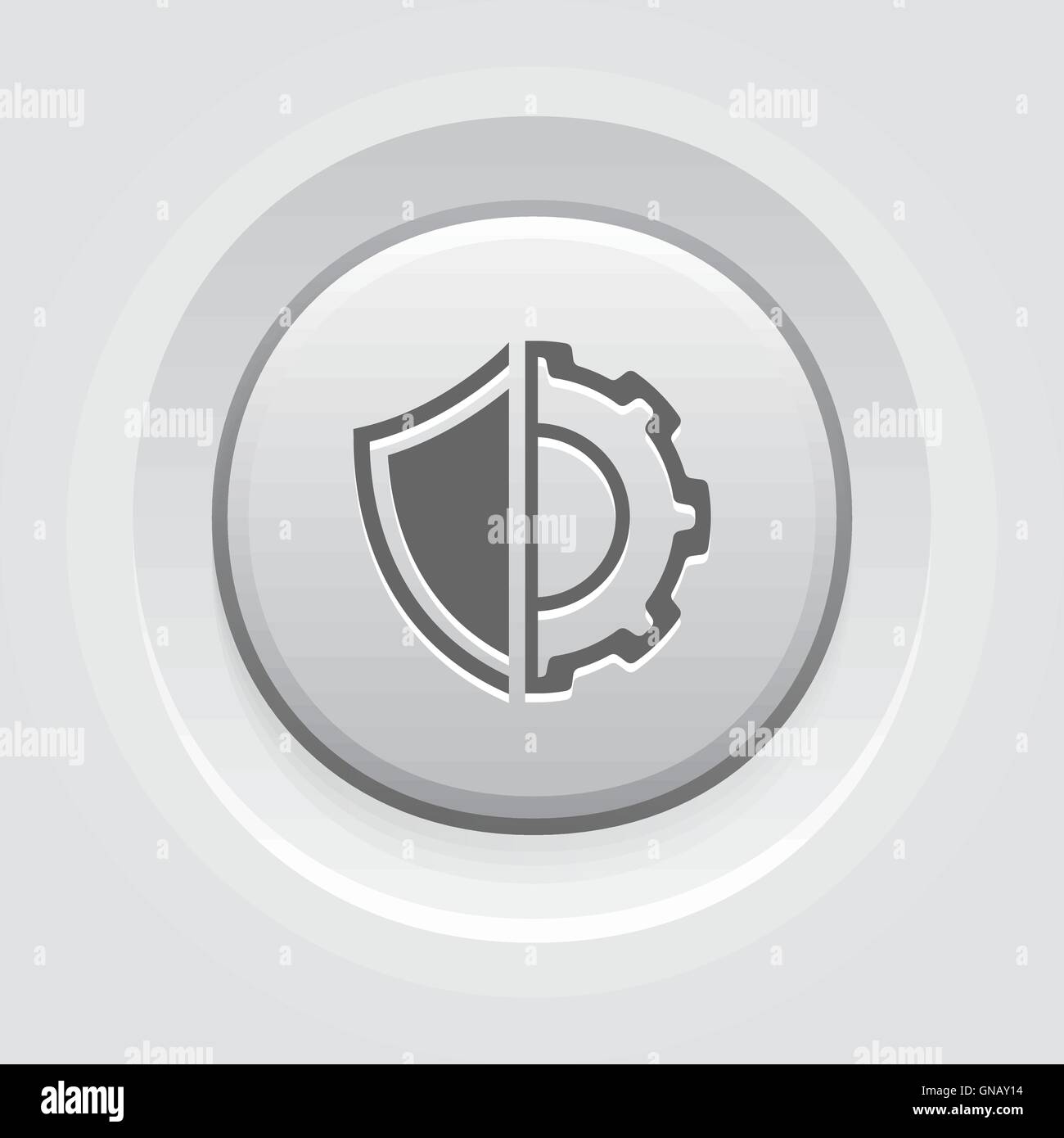 Security Settings Icon Stock Vector Image & Art - Alamy