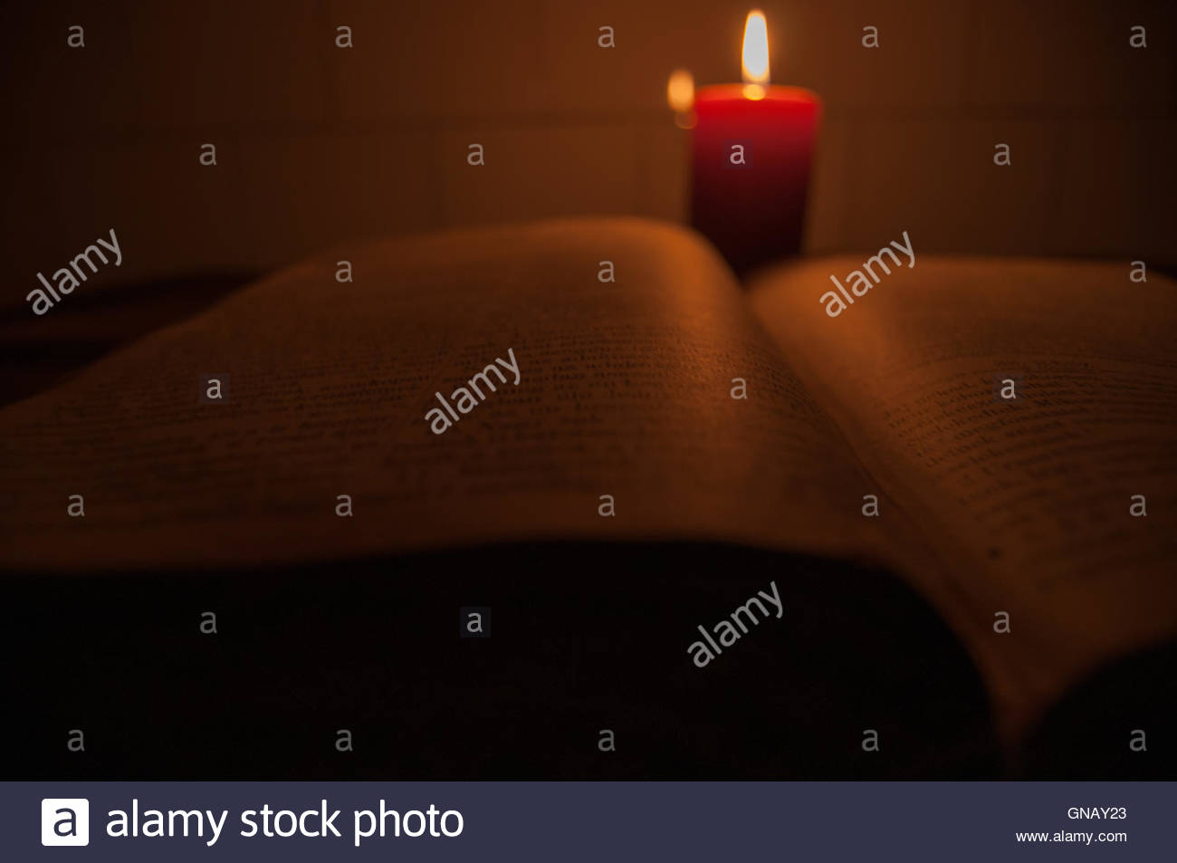 Open Bible And Candle High Resolution Stock Photography and Images - Alamy