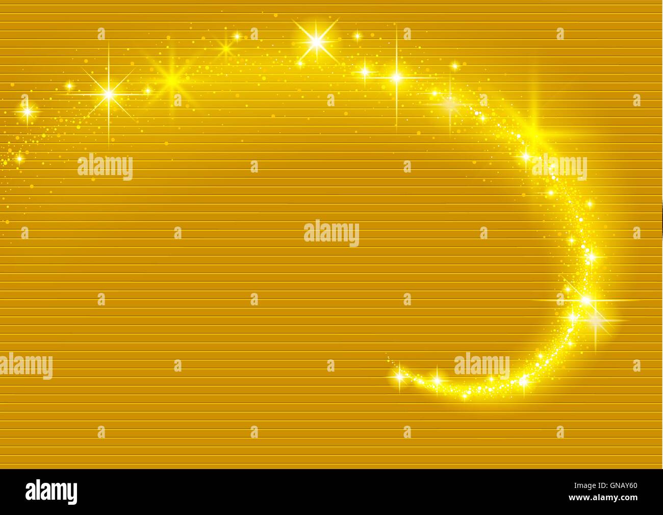 Gold Sparkling Stream Effect Stock Vector Image & Art - Alamy