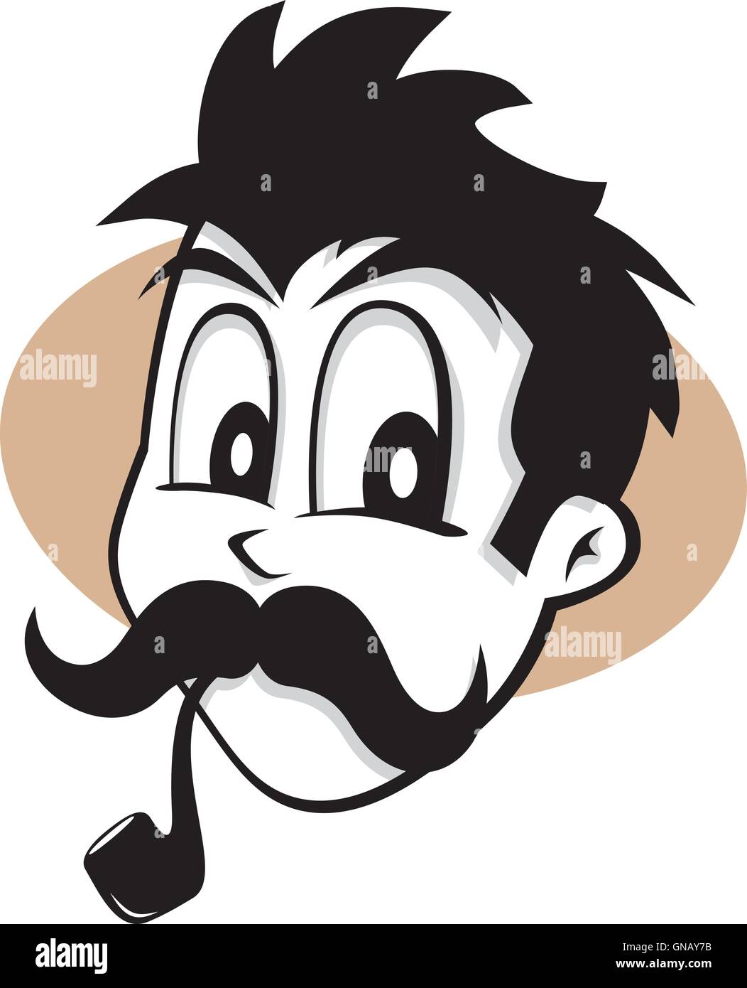 pipe smoker guy Stock Vector Image & Art - Alamy