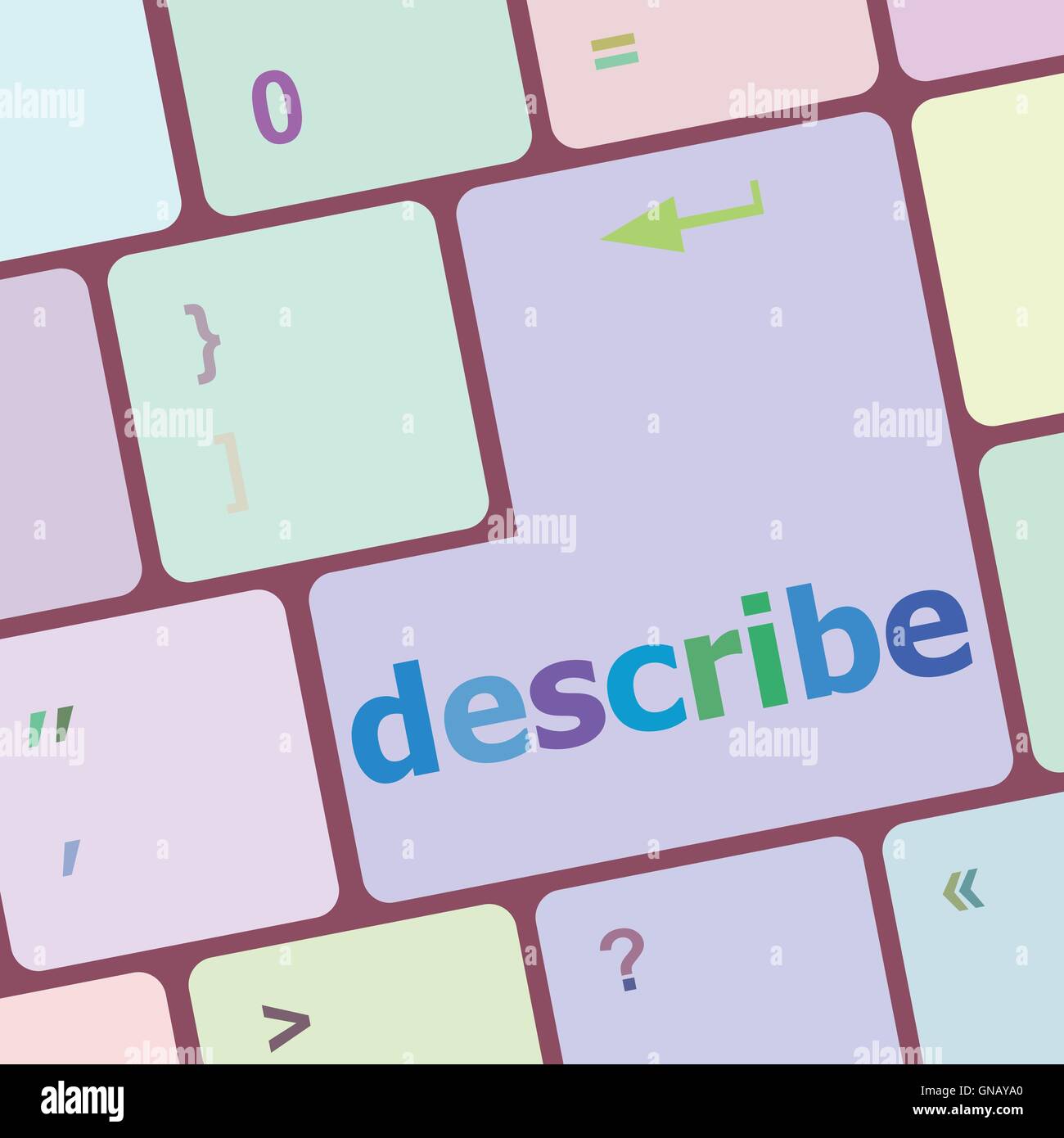 Computer keyboard in white color vector illustration Stock Vector Image ...