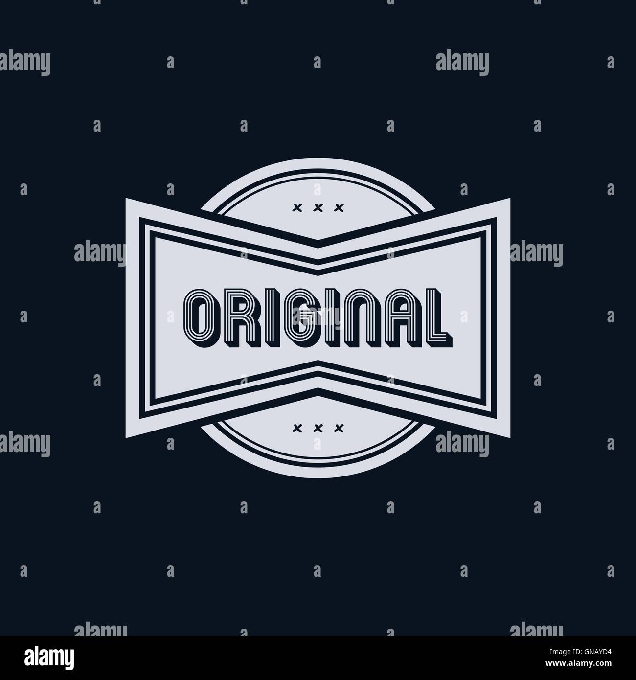 Real true original Stock Vector Images - Alamy
