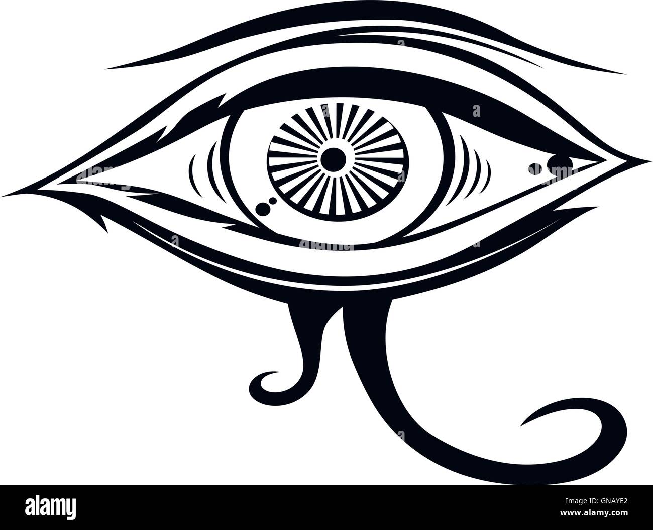 Horus Eye High Resolution Stock Photography and Images - Alamy