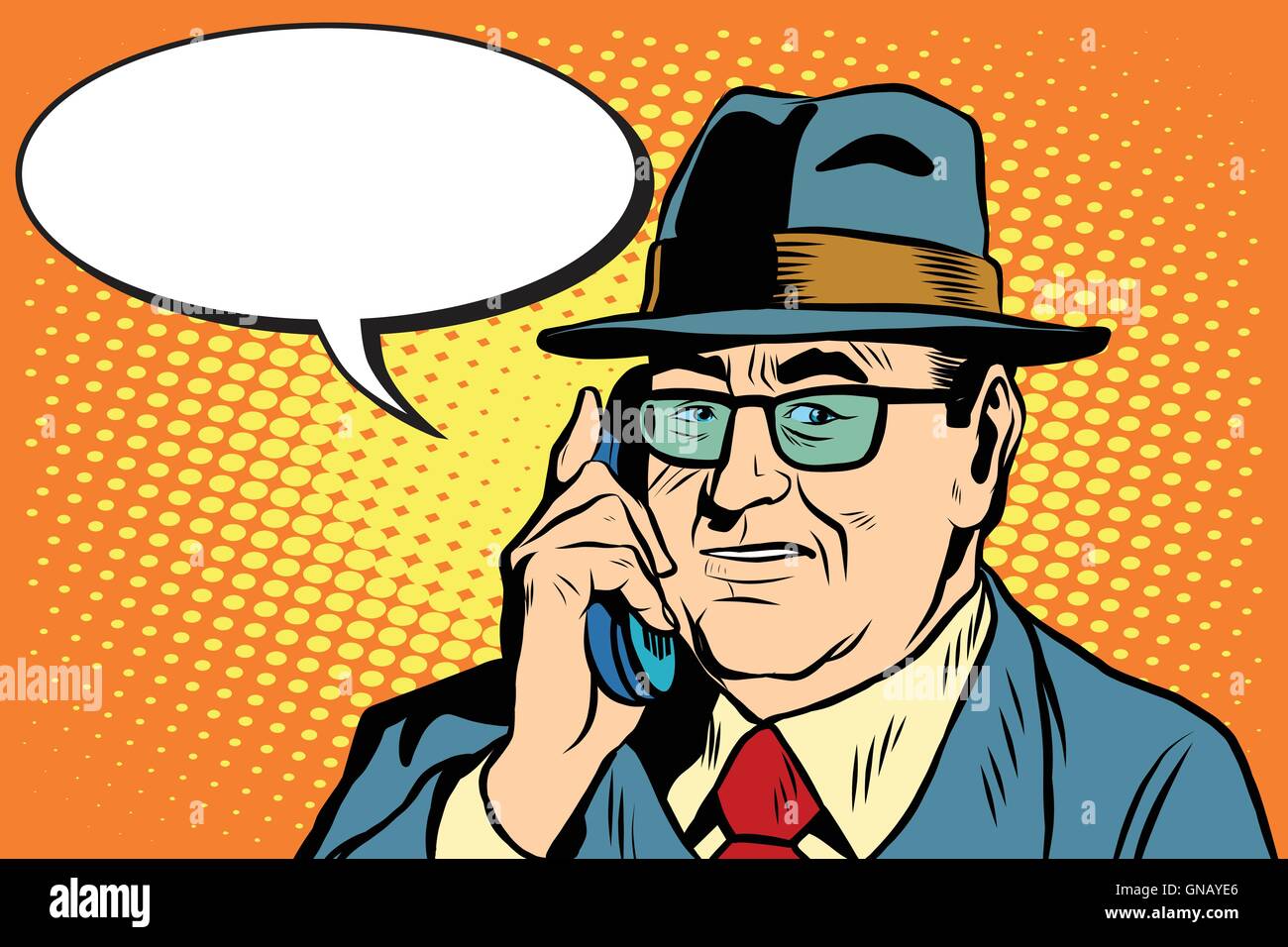 business boss Director says on the phone Stock Vector Image & Art - Alamy